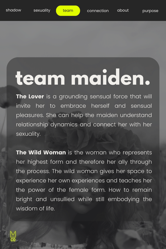 Archetypal Feminine: The Maiden – Monrk Co.