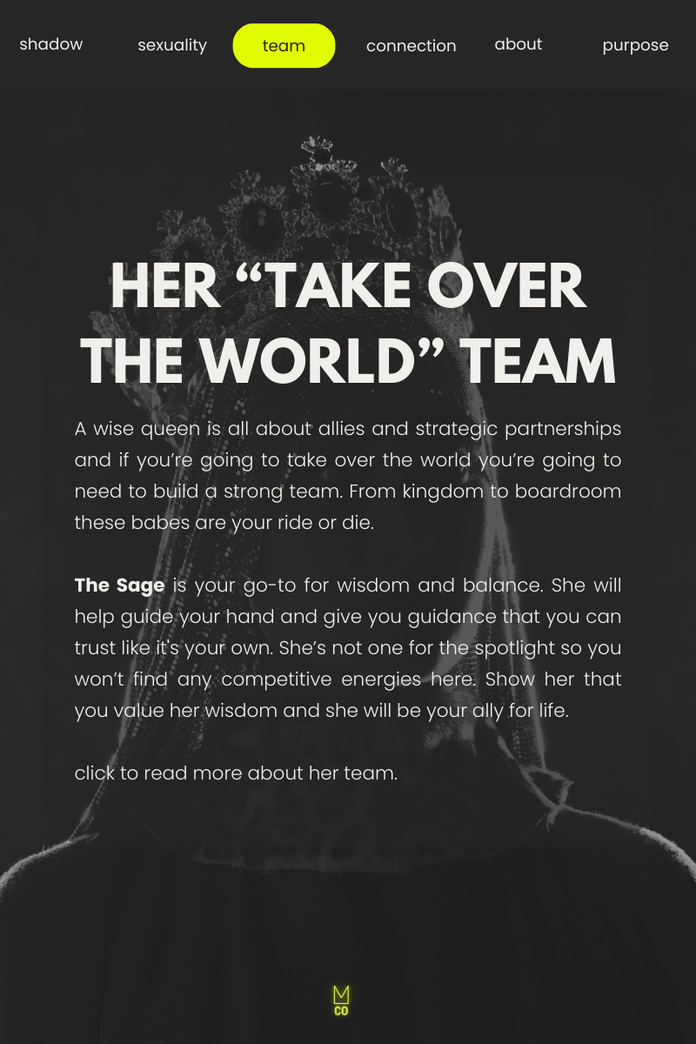 The Queen Archetype – Monrk Co.