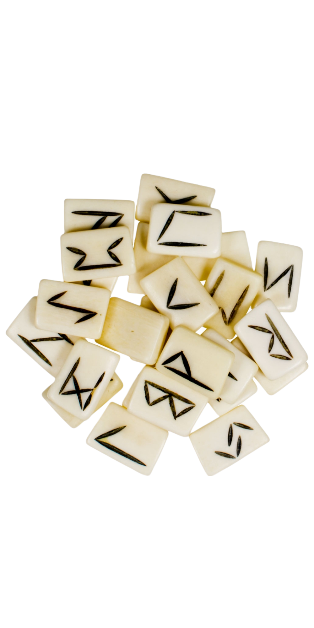 Bone Rune Set With Hand-Carved Viking Symbols – Monrk Co.